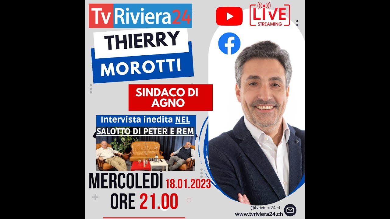 Thierry Morotti, sindaco di Agno - YouTube