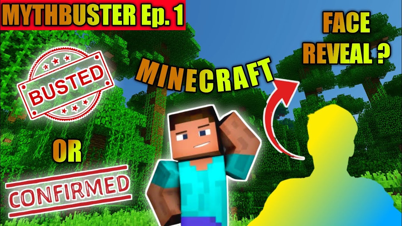Mythbuster Ep.1 || My Face Reveal? || Minecraft Secret Tips And Tricks ...