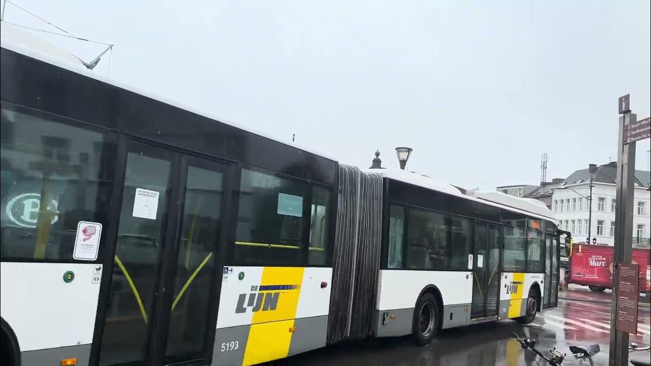 Van Hool newAG300/2 (5193) op Lijn 520 te Mechelen Station - YouTube