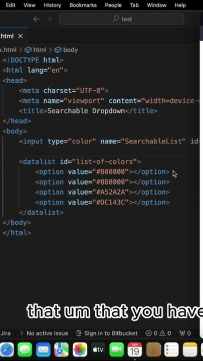 Html Searchable Dropdown Select Coding Css Html Code Javascript Coder Technology Web