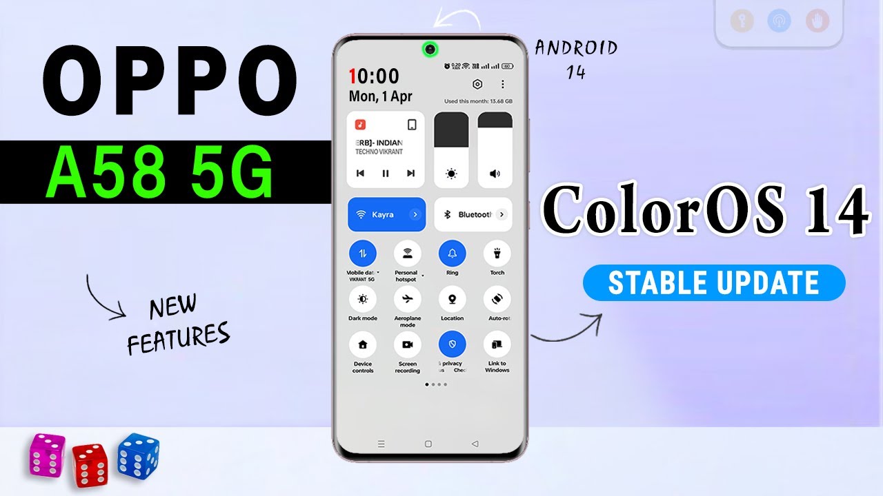 Oppo A58 5G ColorOS 14 New Update | ColorOS 14 Full Review | Oppo A58 ...