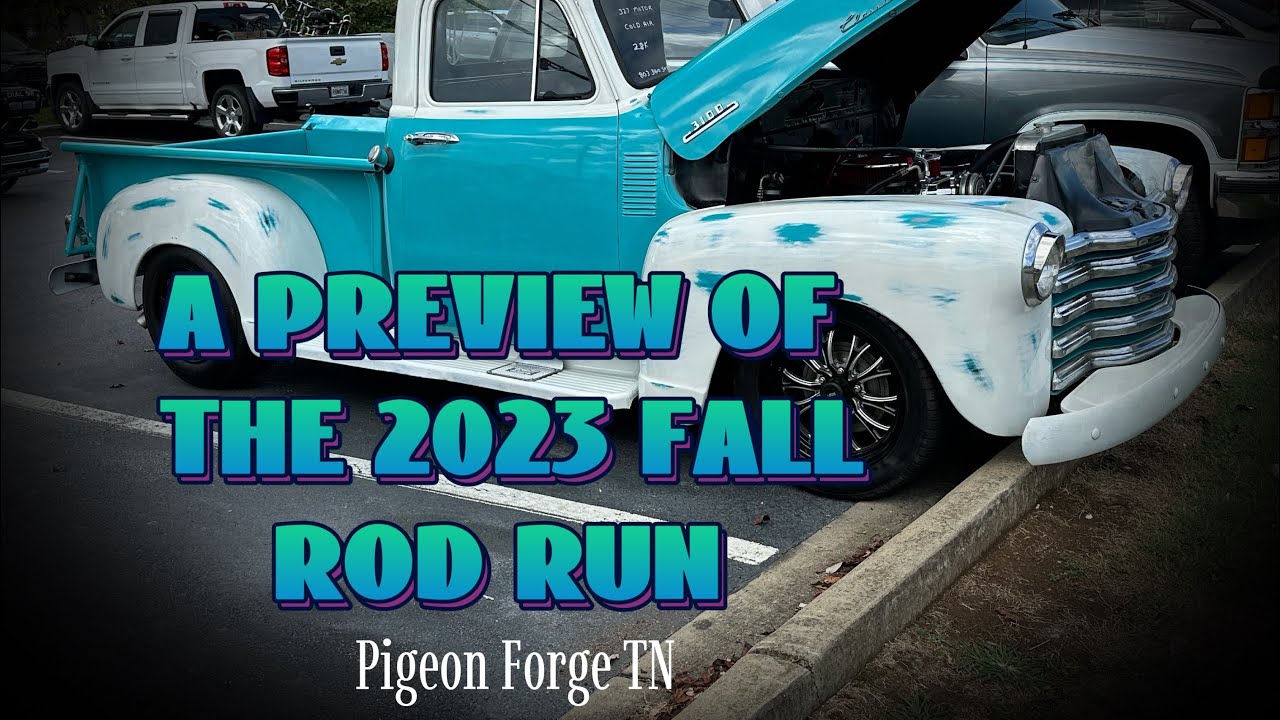 A preview of the 2023 Fall Rod Run - YouTube