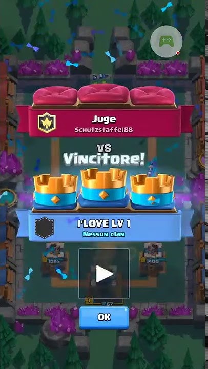 Clash royale partita(EPICA)Lv1 VS Lv9 - YouTube