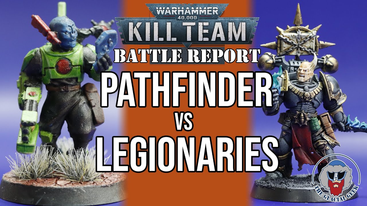 Pathfinders VS Legionaries - Warhammer 40K Kill Team Batrep - YouTube