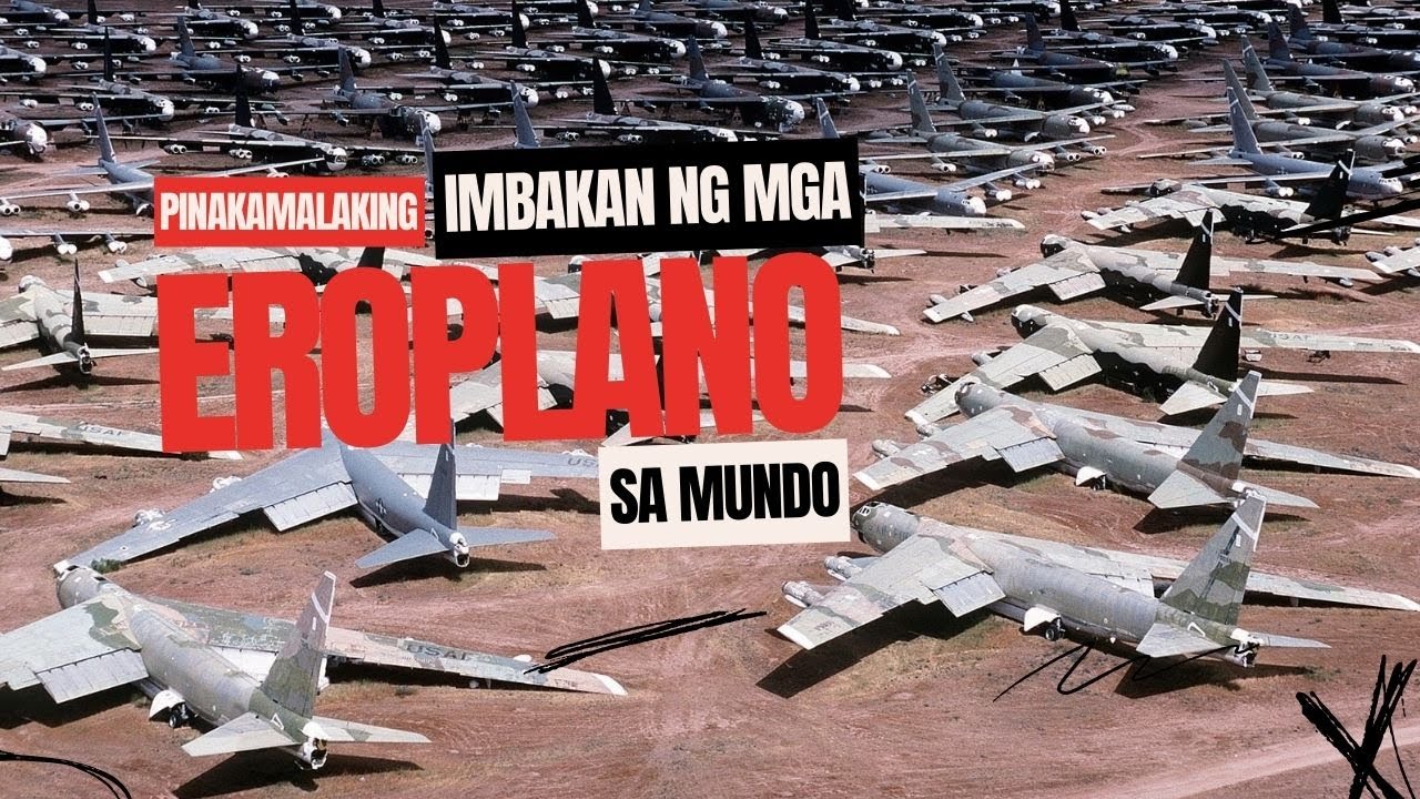 Pinakamalaking Imbakan Ng Mga Eroplano sa Mundo| With Subtitile-225 ...