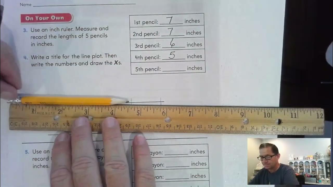 2nd Grade GO Math Chapter 8 Lesson 9 Display Measurement Data pages 433 ...