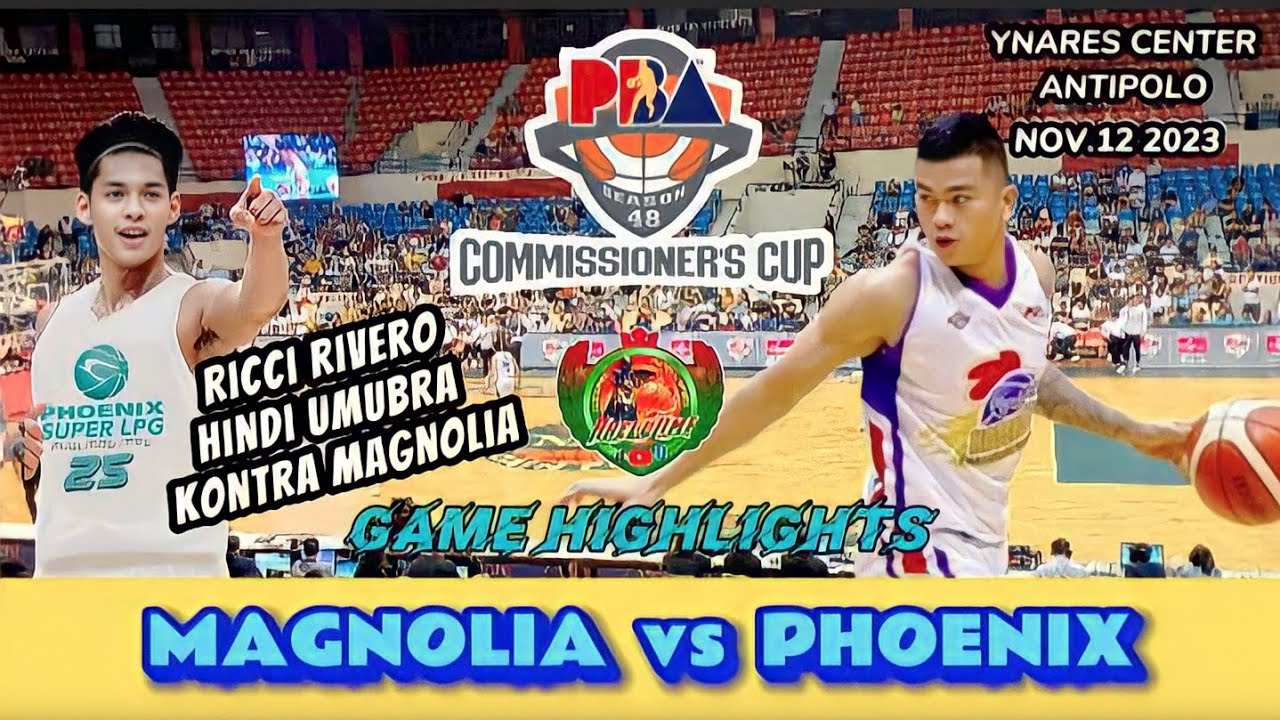 Magnolia vs Phoenix | 2nd Half Action | 2023 PBA Commissioners Cup | 11 ...