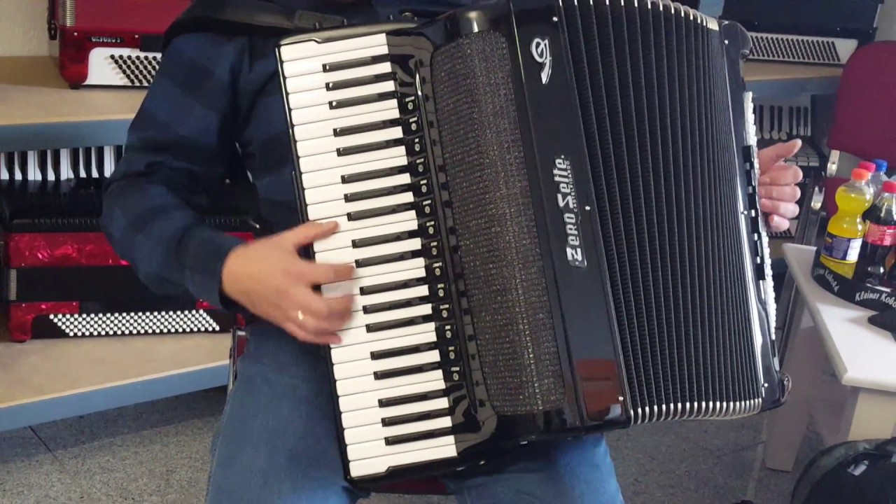 Klangprobe Akkordeon Zero Sette B 29-45 Converter - YouTube