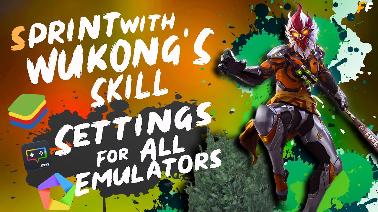 How to sprint with WUKONG's skill like b2k/run with wukong's skill ...