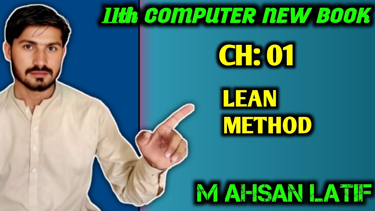 Lean method|| Lean manufacturing principle|| lean in 1st year computer ...