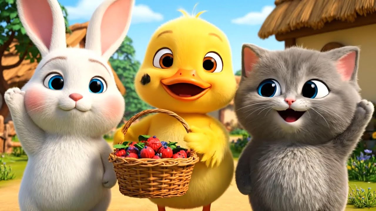 🐰🐤 Roro, Dodo & Kiki Solve the Case: Who Took the Berry Basket? - YouTube