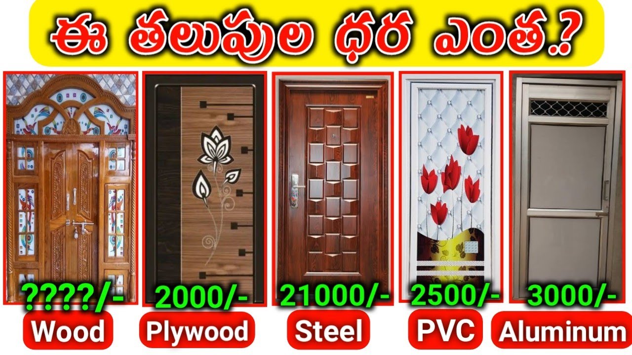 Latest Door Price,plywood door price,Steel Door Price,Aluminum door ...