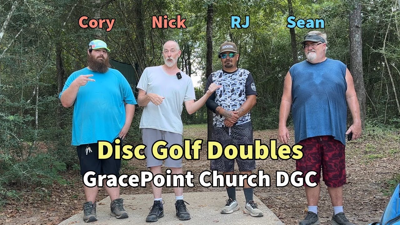 Disc Golf Doubles at GracePoint Fellowship DGC! - YouTube