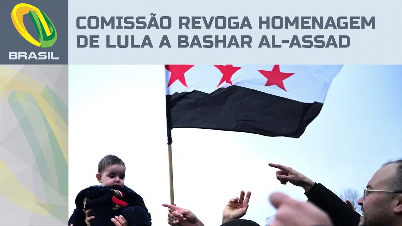 Comissão da Câmara revoga homenagem de Lula a Bashar al-Assad entregue ...