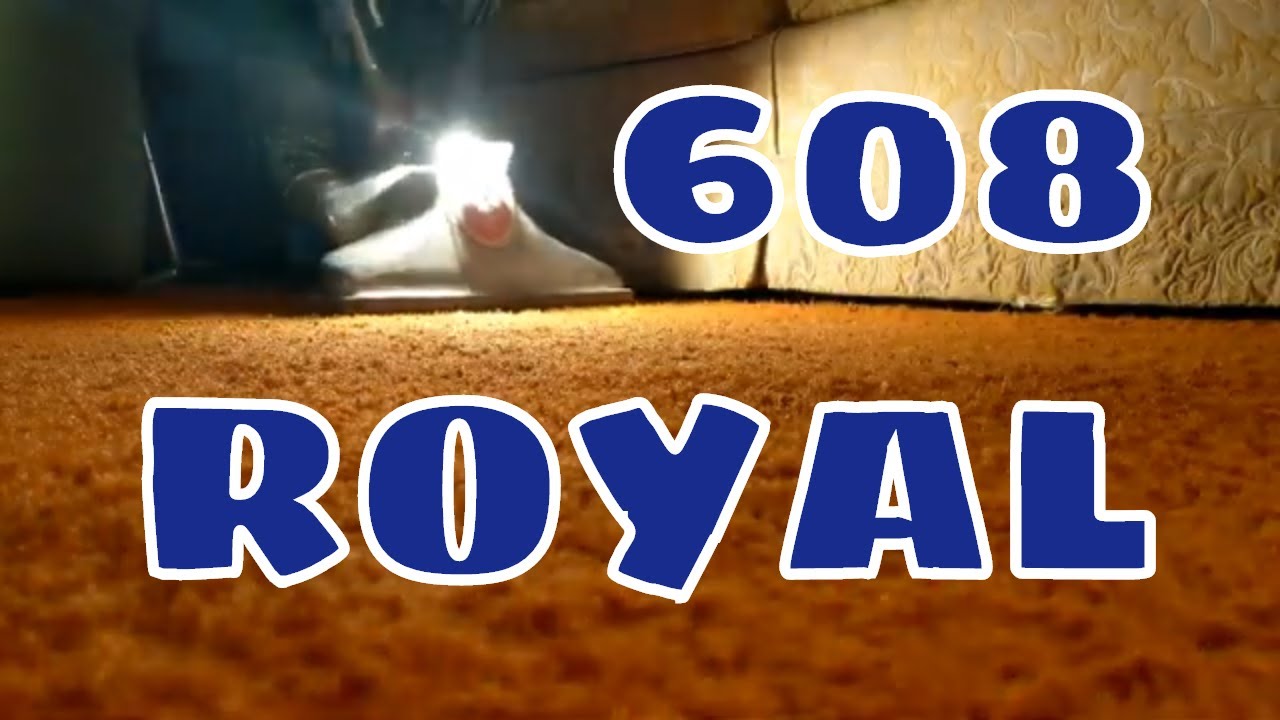 Royal 608 Commercial Upright Vacuum Cleaner - YouTube