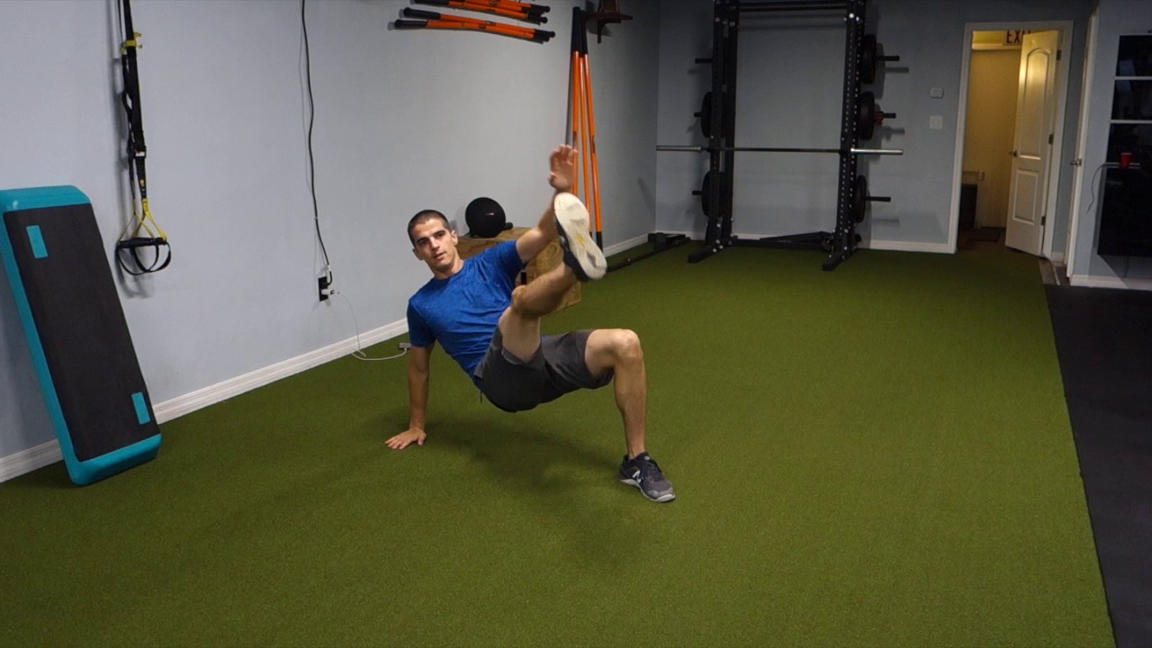 Crab Toe Touch - YouTube