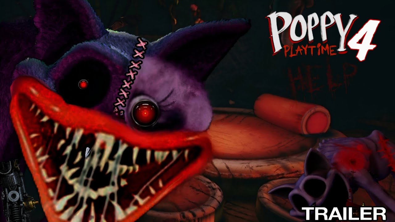 Poppy Playtime: Chapter 4 - Official Trailer 2024 RELEASE - YouTube