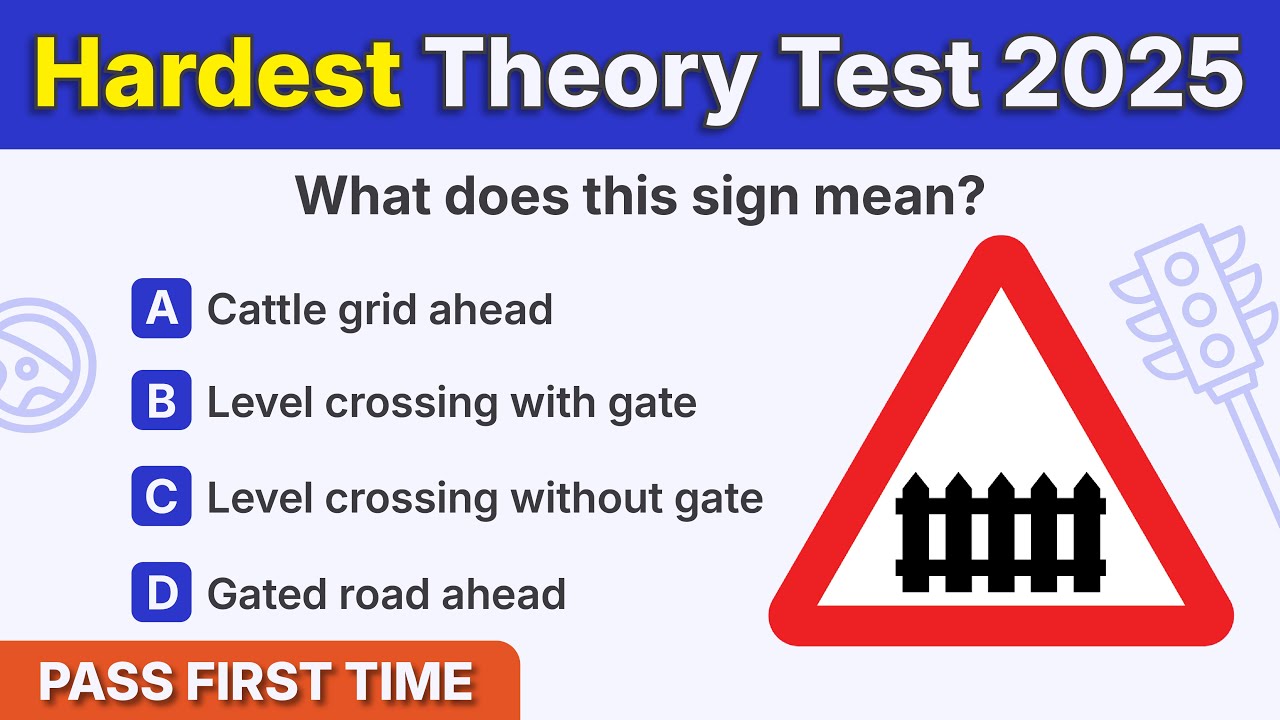 Theory Test 2025 UK | NEW Theory Question & Answer (Hardest!) | Pass In ...