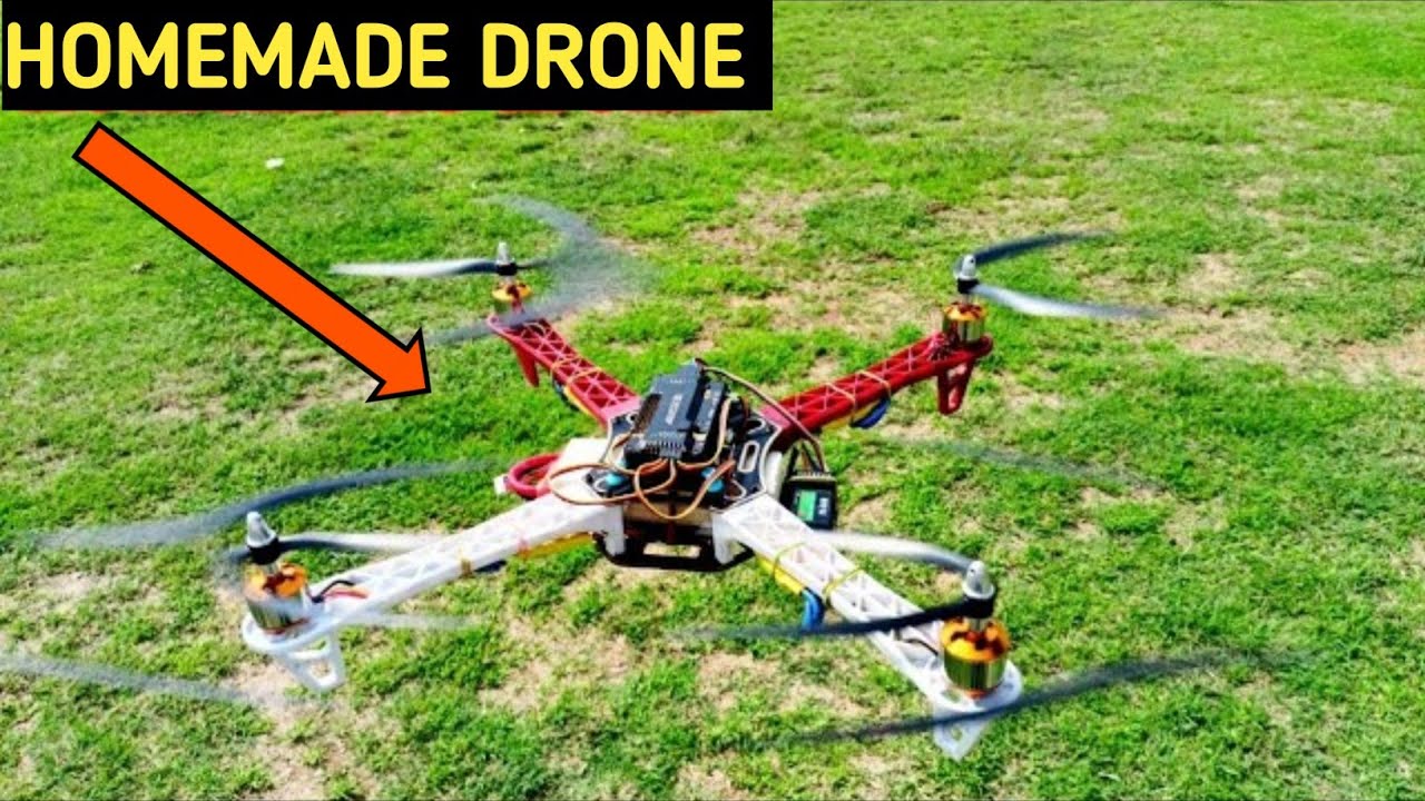 How to make a drone project at home | How to make a drone at home - YouTube