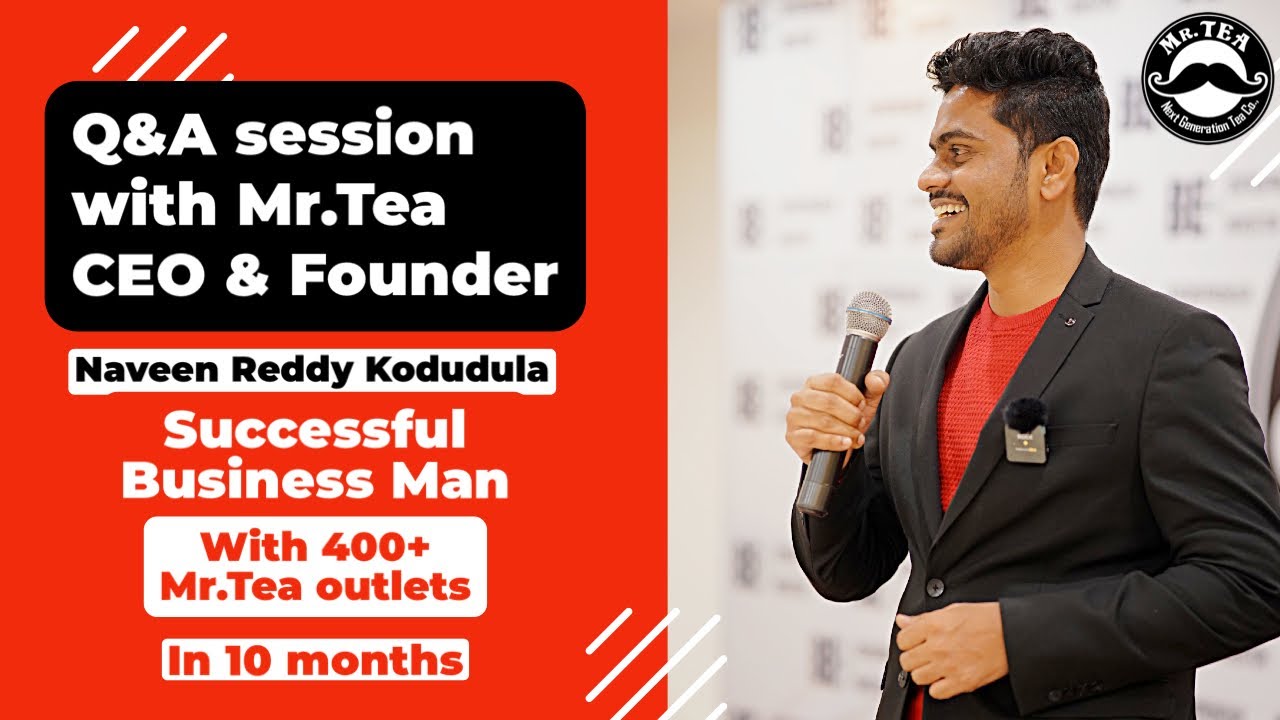 Best Business tips by CEO & Founder of Mr.Tea group |For Franchise ...