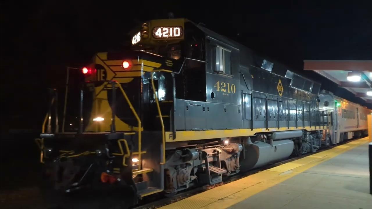 NJ Transit and C&D Shortline Railfanning in Hackettstown with NJT 4101, 4210, and MNCR F40PH-3Cs ...