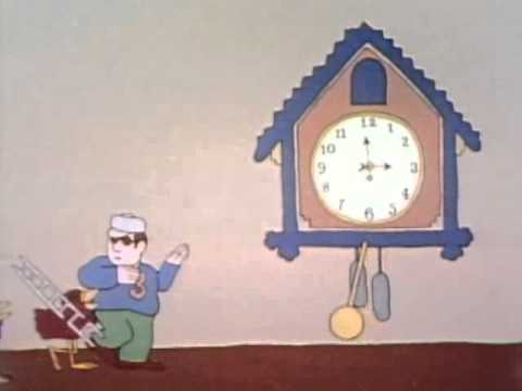 Classic Sesame Street animation - cuckoo clock job - YouTube