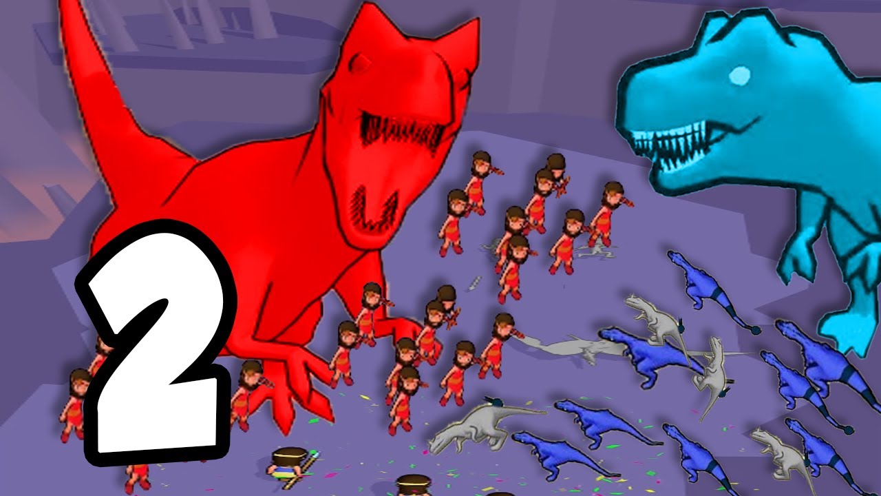 JURASSIC HISTORY RAID - Dino Army (Part 2 Gameplay Walkthrough) - YouTube