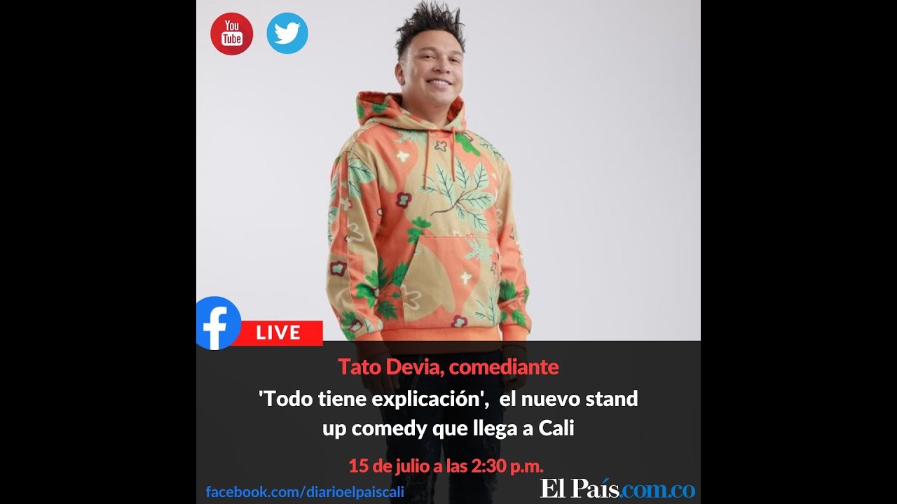 Tato Devia habla sobre su nuevo stand up comedy - YouTube