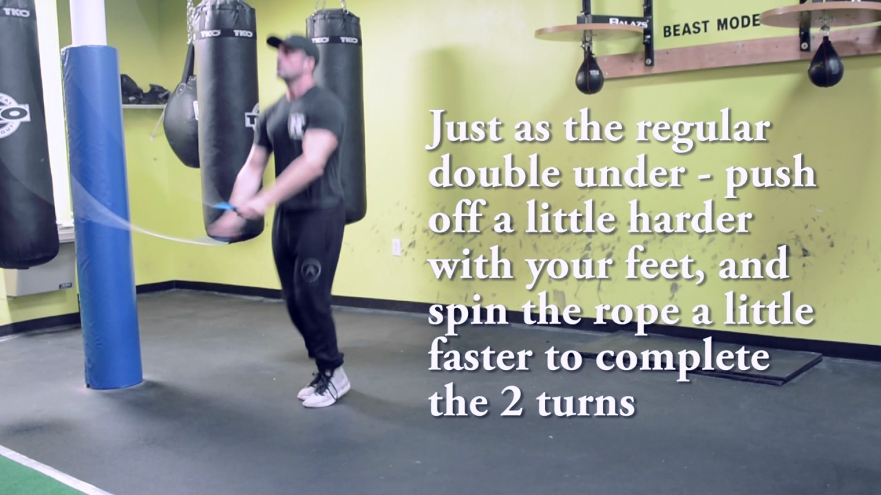 The Double Under Cross Over - YouTube