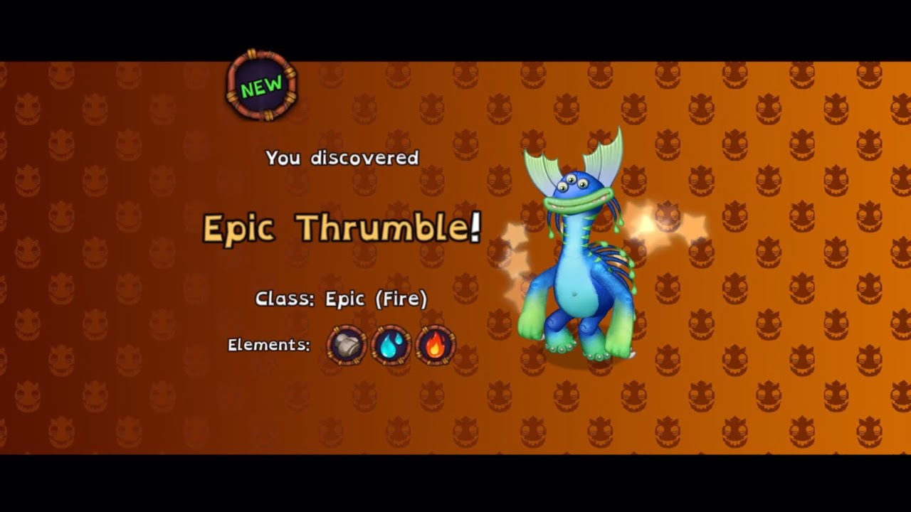 Epic Thrumble on Bone Island (Breeding Combo) | Anniversary Month - YouTube