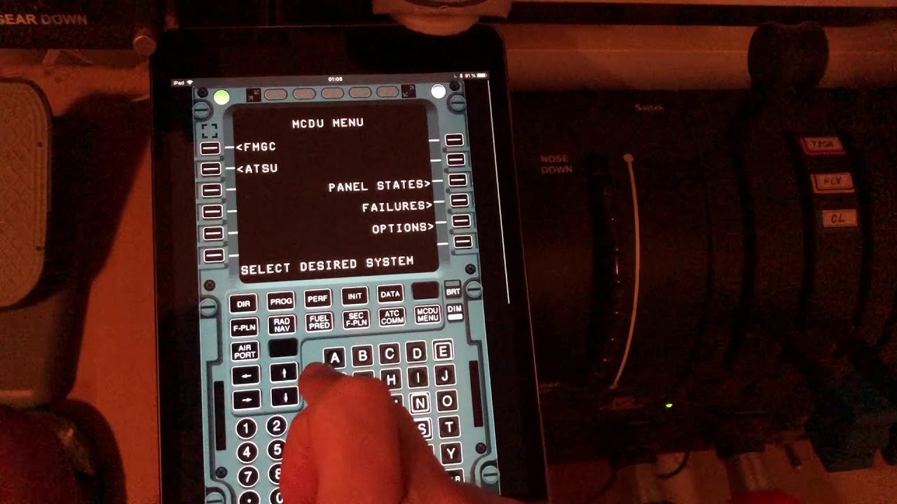 FSLabs Airbuses – Replacement Remote MCDU for iPad - YouTube