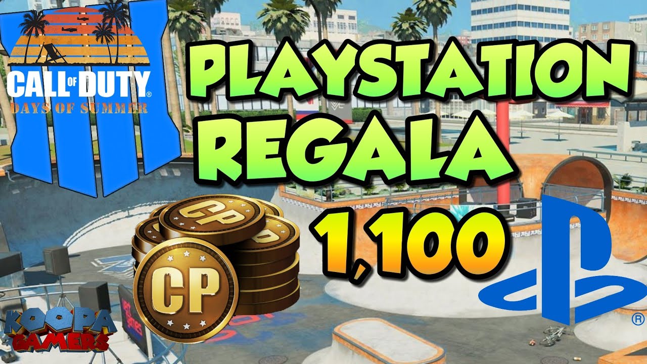 PLAYSTATION ESTA REGALANDO 1,100 CALL OF DUTY POINTS PARA BLACK OPS 4 ...