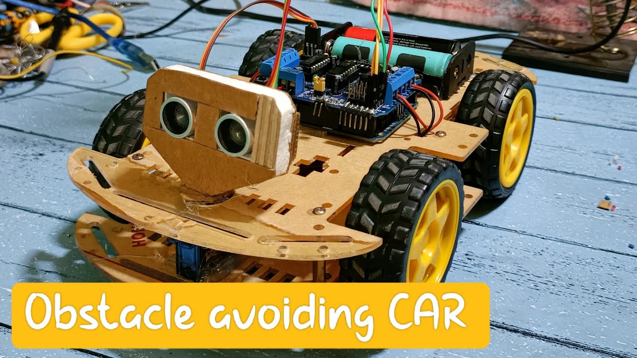 How To Make Obstacle Avoiding Car Arduinoproject Extracurriculum 4369