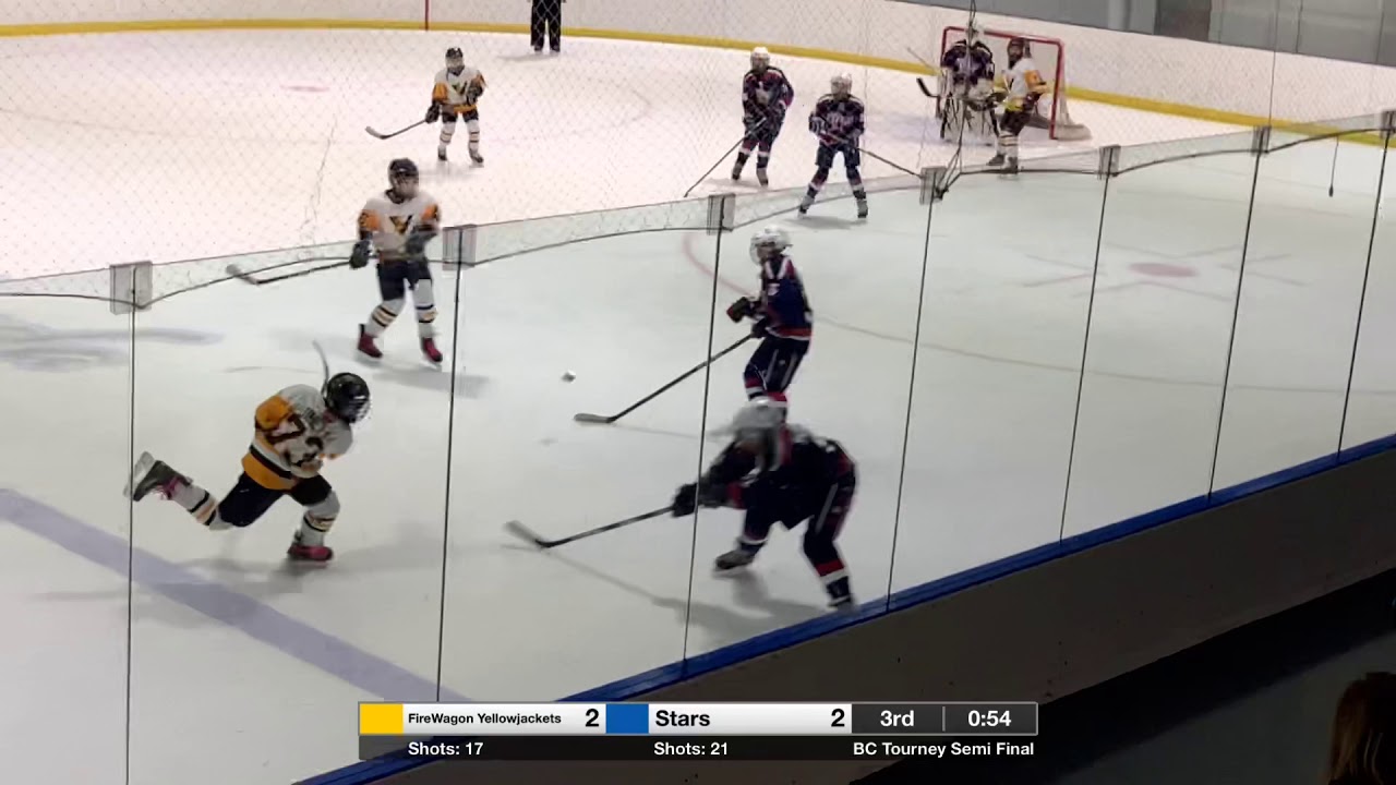 Glenview Stars PeeWee A1 1/19/20 3rd Period vs Firewagon cont’ - YouTube