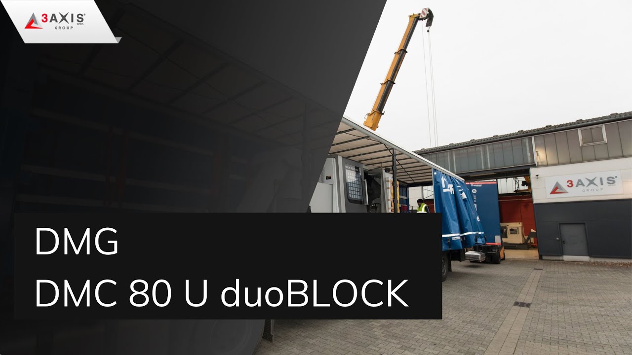 DMG DMC 80 U duoBLOCK - YouTube