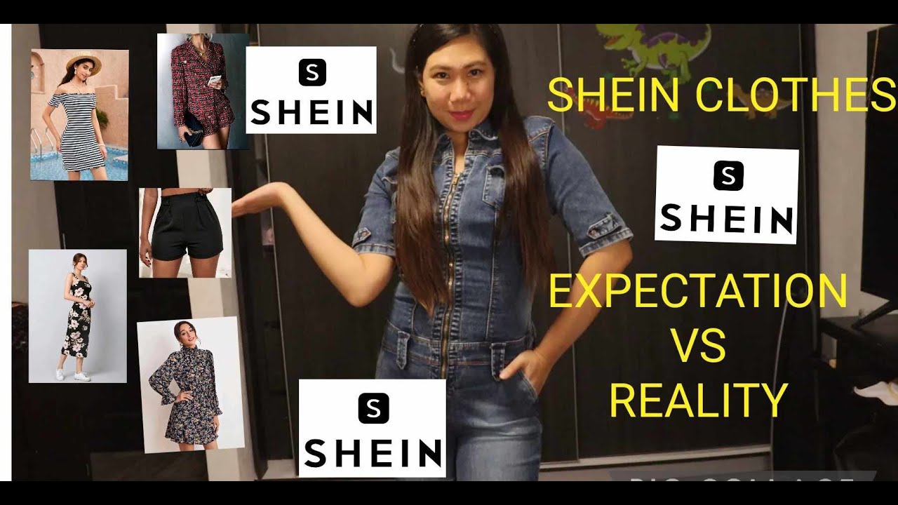SHEIN CLOTHES EXPECTATION VS REALITY #shein #sheinhaul #sheinclothes ...