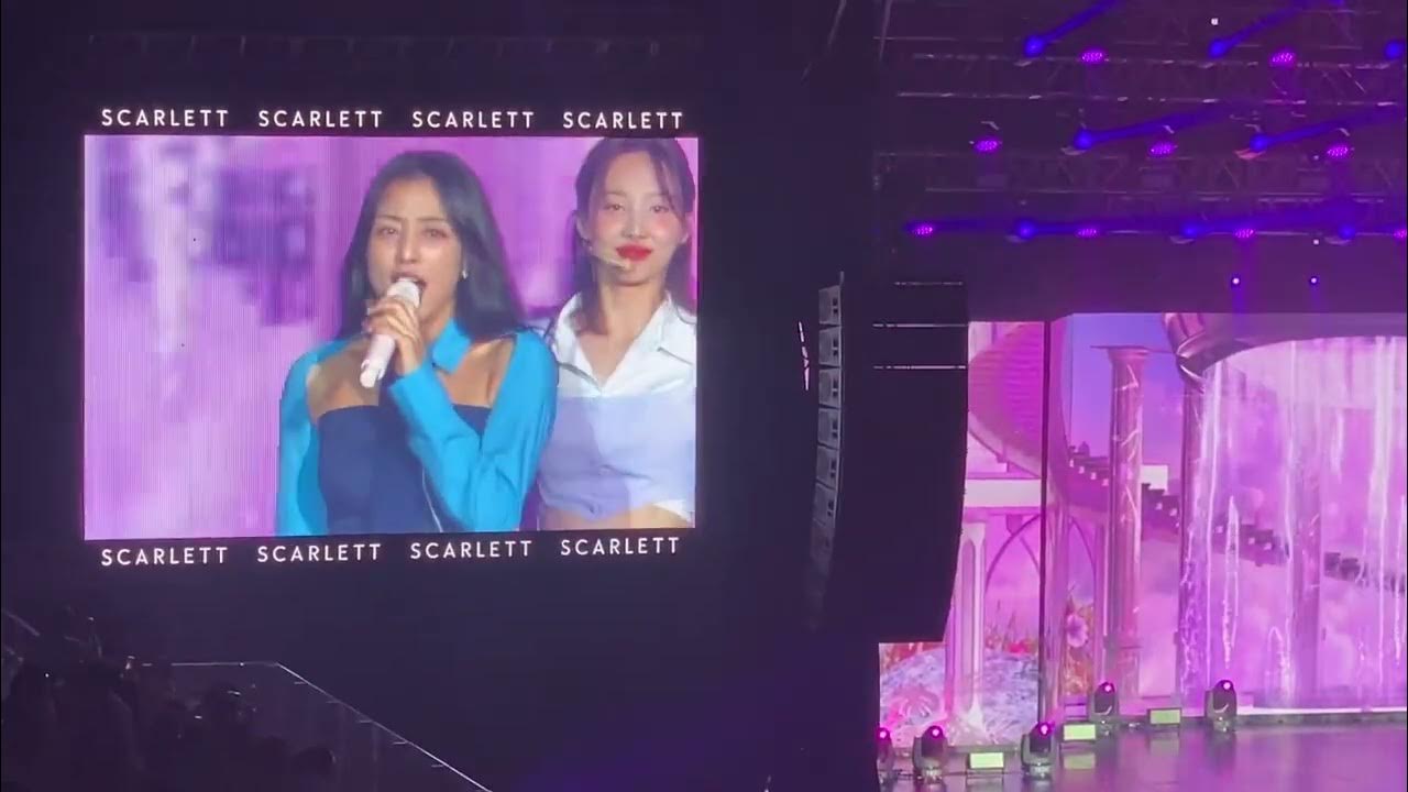 TWICE - ALCOHOL FREE at SCARLETT MEET AND GREET JAKARTA - YouTube