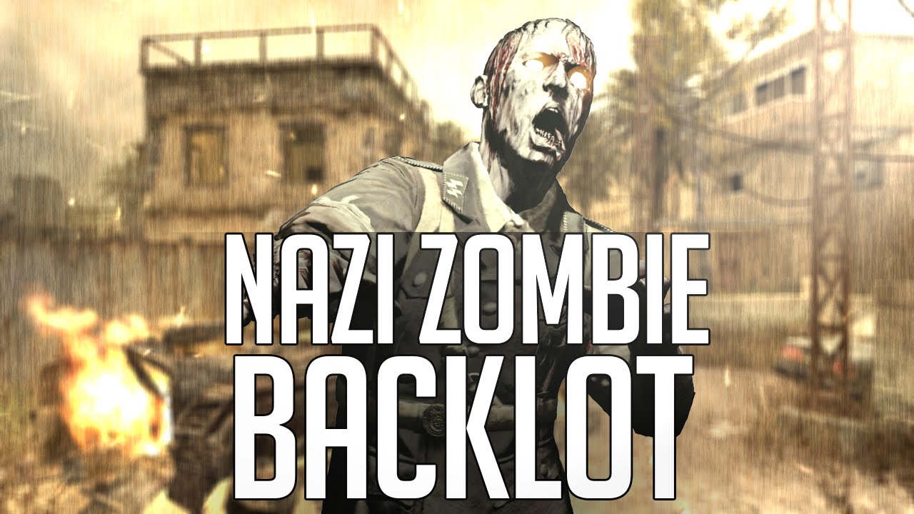 ZOMBIE BACKLOT - EASTER EGG - Call of Duty Custom Zombies [4] - YouTube