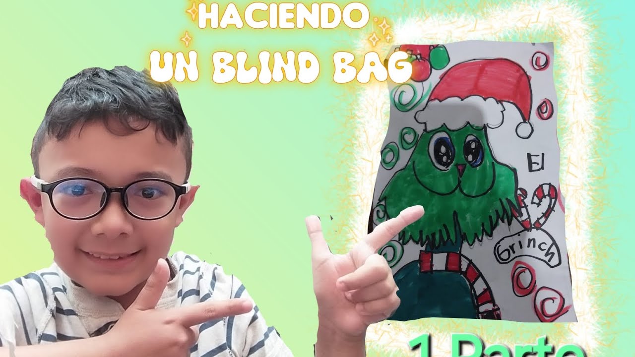 Haciendo un blind bag de navidad🎄💚(el Grinch)Parte 1 - YouTube