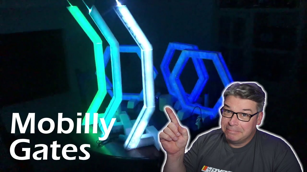 Mobilly Gates // Up your Whoop Fun! // Led Gates - YouTube