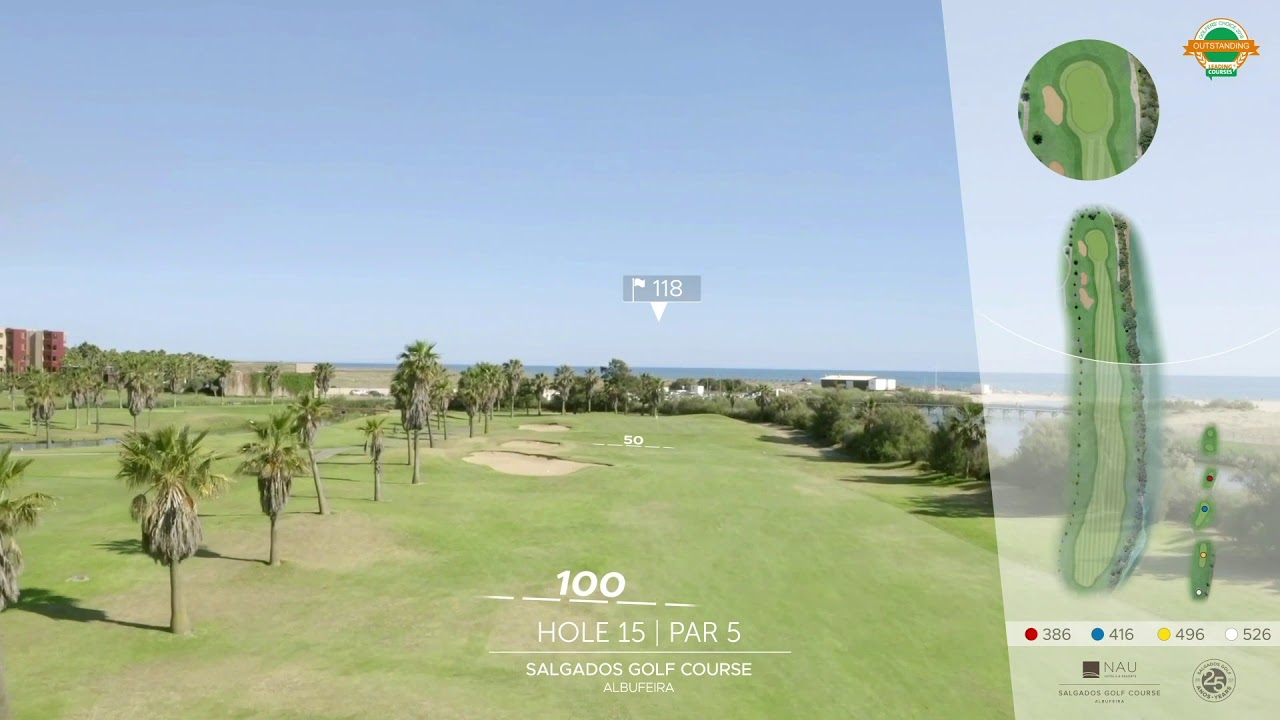 Salgados Golf Course - Hole 15 - Par 5 - YouTube