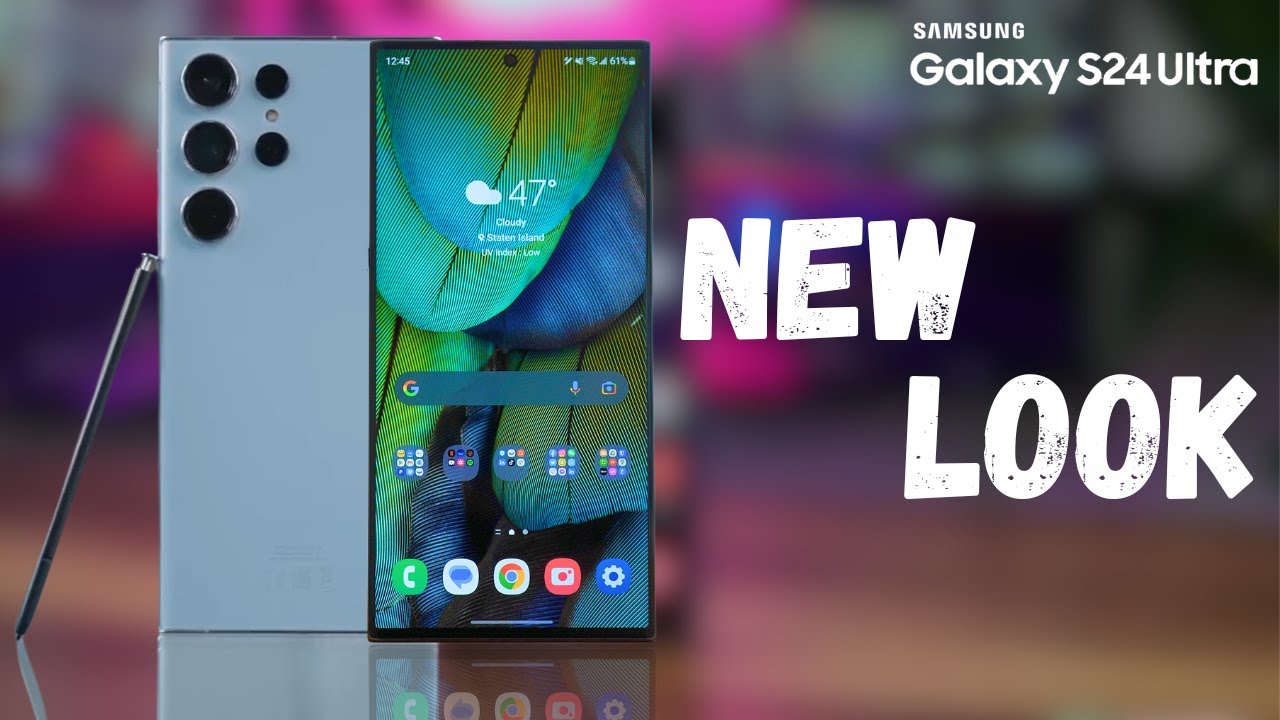 SAMSUNG Galaxy S24 Ultra - OFFICIALLY NEW LOOK IS HERE😍 - YouTube