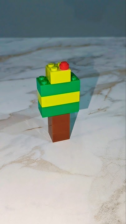 Satisfying Diy Lego Tree | Building Blocks Tree | ASMR sound # ...