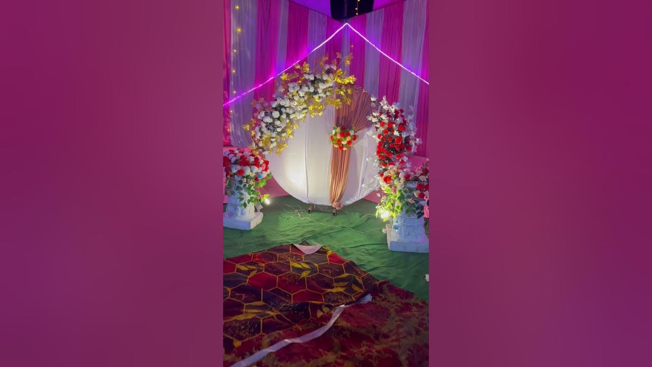 Wedding decoration at RajganjSpecial thanks to Biswajit Nag Dada for this opportunity - YouTube