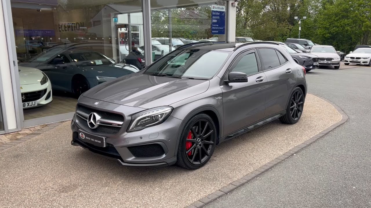 Mercedes-Benz GLA45 AMG Auto 4MATIC 5dr | GC Motors - YouTube