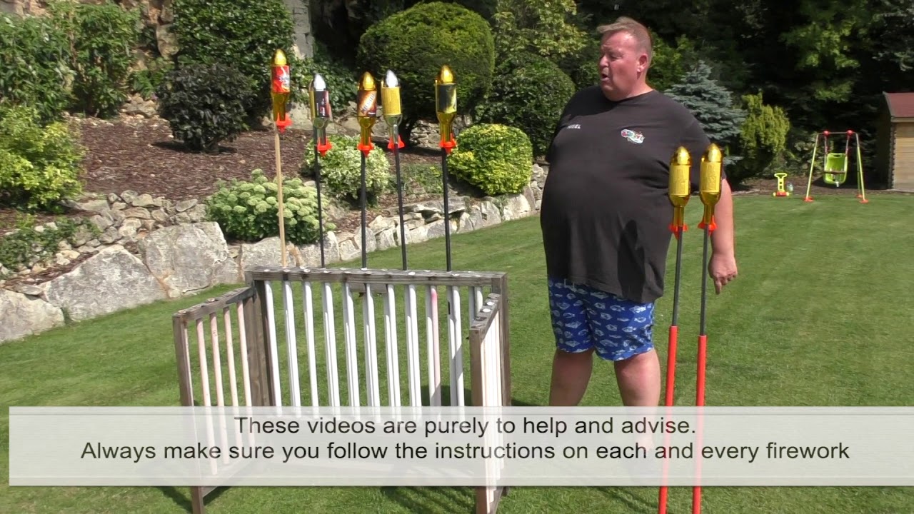 Fireworks Display Setup Help And Advice - YouTube