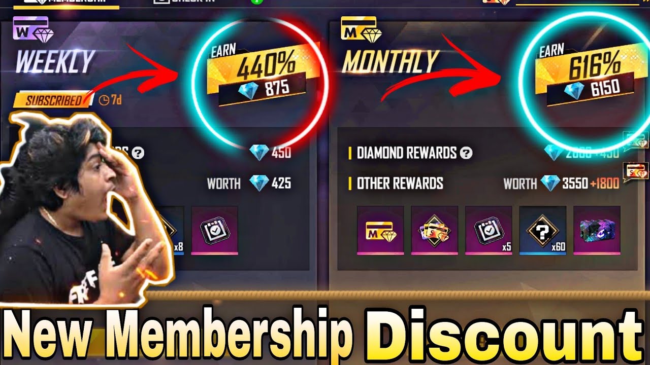 Free Fire New Membership Event | membership new update | new membership ...