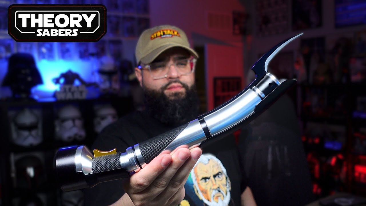 Unboxing Count Dooku TOTJ LIGHTSABER by Theory Sabers - YouTube