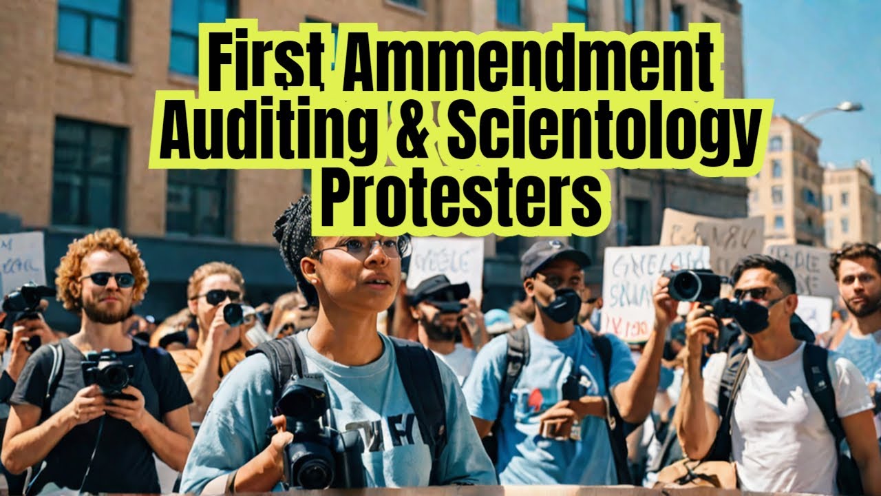 Scientology Protesters Benefit from First Amendment Audits - YouTube