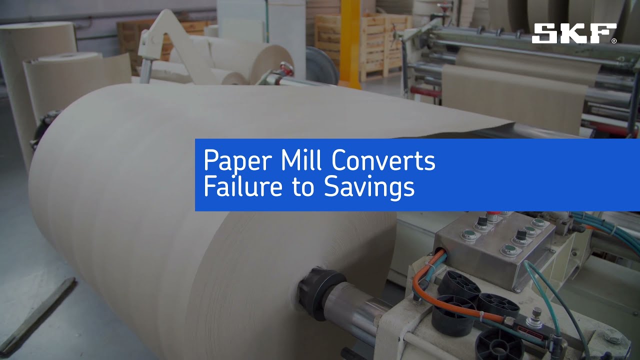 Paper Mill Converts Failure to Savings - YouTube